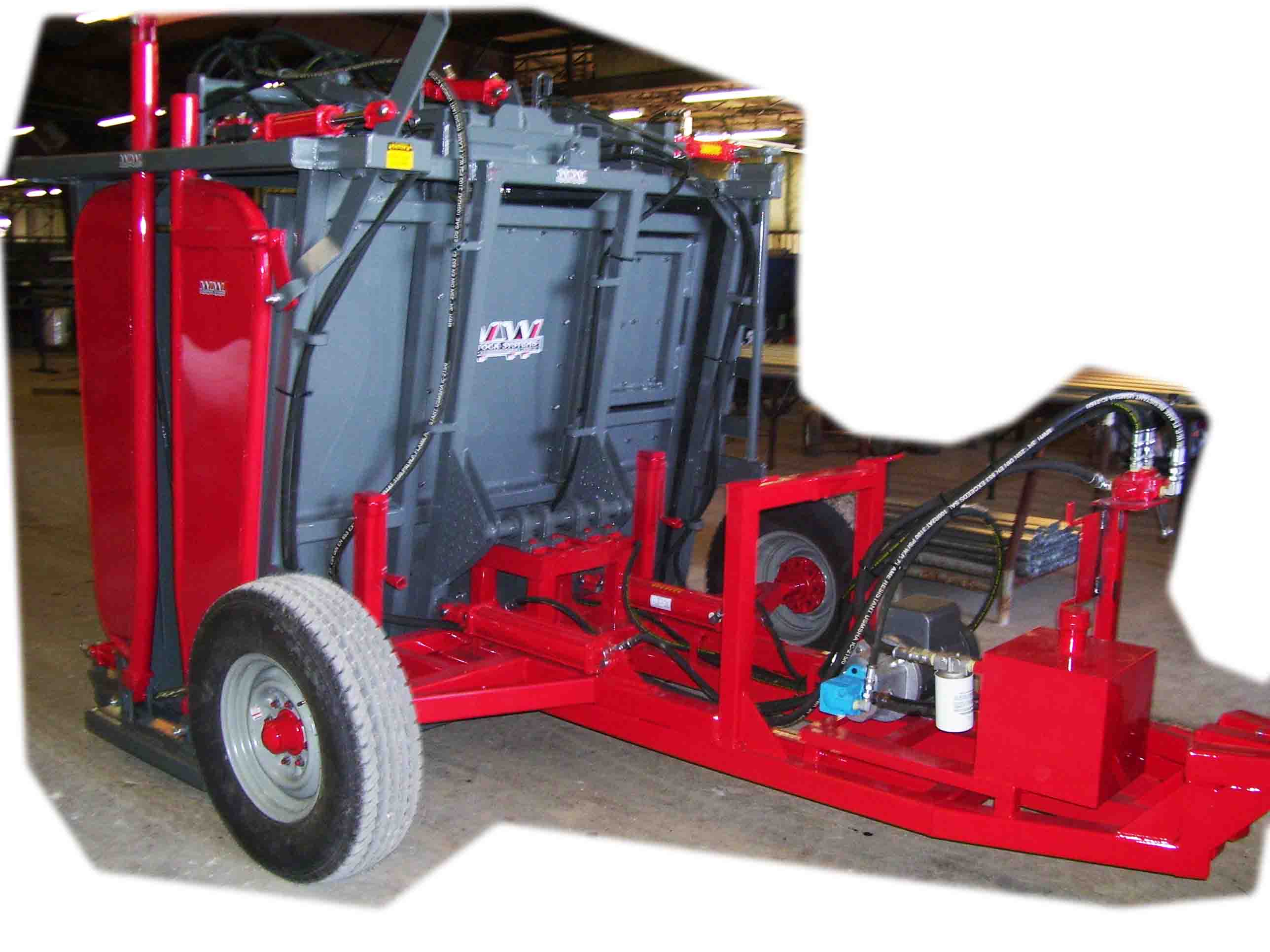 WW Hydraulic Cattle Chutes for Portable & Feedlot Applications